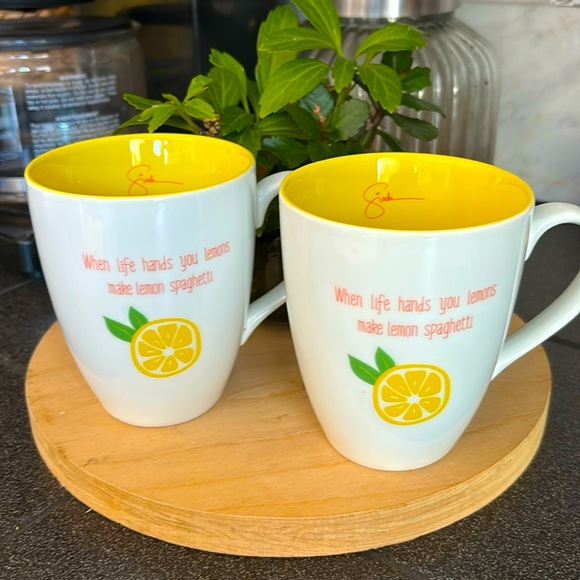 Dining | Giada When Life Gives You Lemons Make Lemon Spaghetti Mugs Set ...